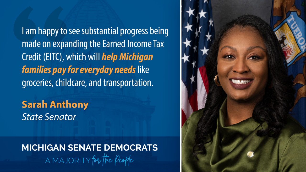 Sen. Anthony on Gov. Whitmer’s State of the State Address - Senator ...