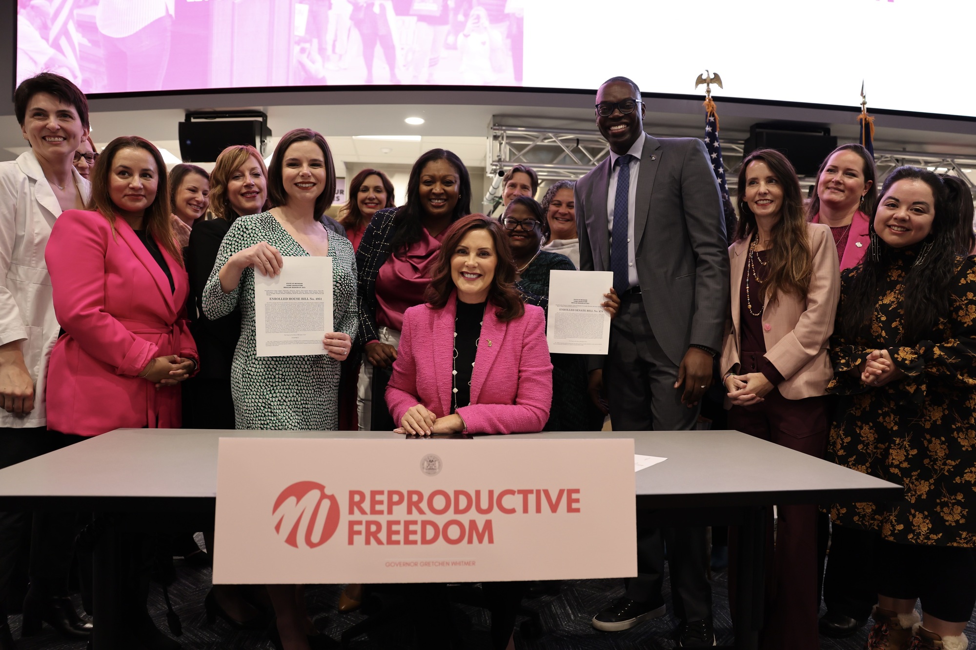 Governor Whitmer Signs Reproductive Health Act - Senator Sarah Anthony