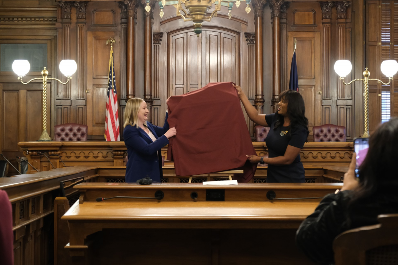 Capitol Portrait Unveiling Commemorates Sen. Sarah Anthony’s Historic ...