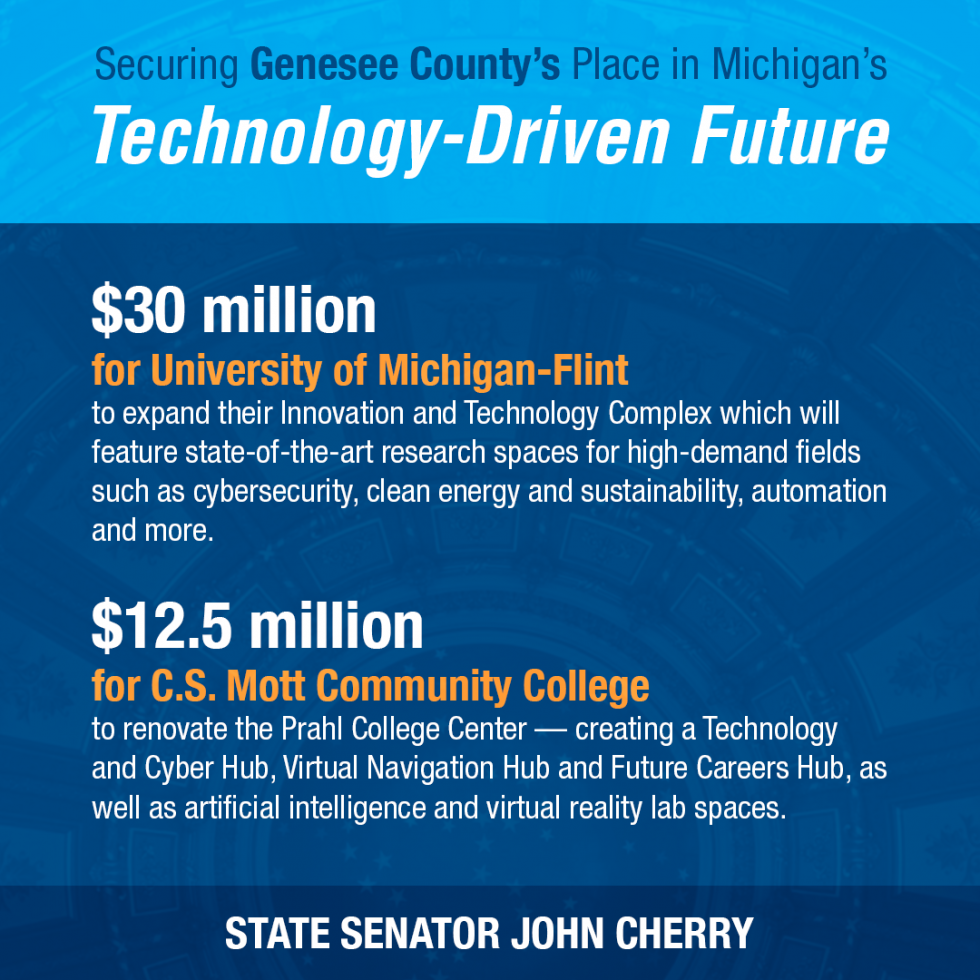 Sen. Cherry Celebrates Signing of Supplemental Budget, Secures Major ...