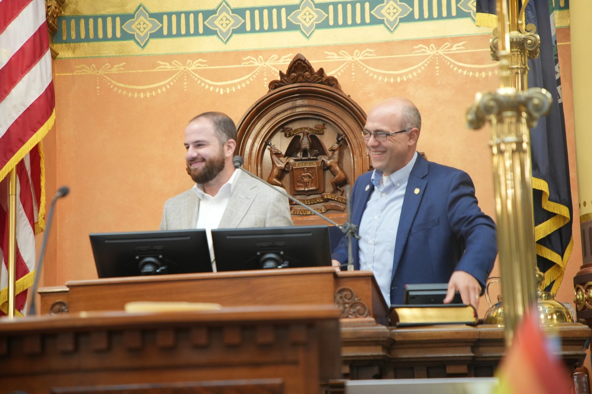 Sen. Cherry Presides Over Michigan Senate as Newly Elected Assistant ...