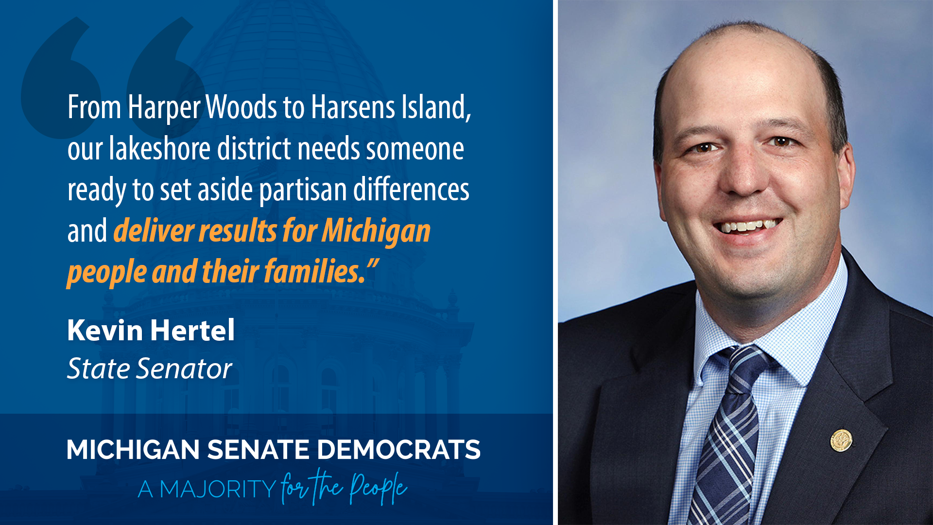 Sen. Hertel on Being Sworn Into 102nd Michigan Legislature - Senator ...