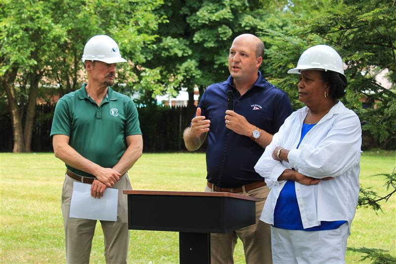 Sen. Hertel Joins Harper Woods Mayor Kindle to Celebrate Groundbreaking ...