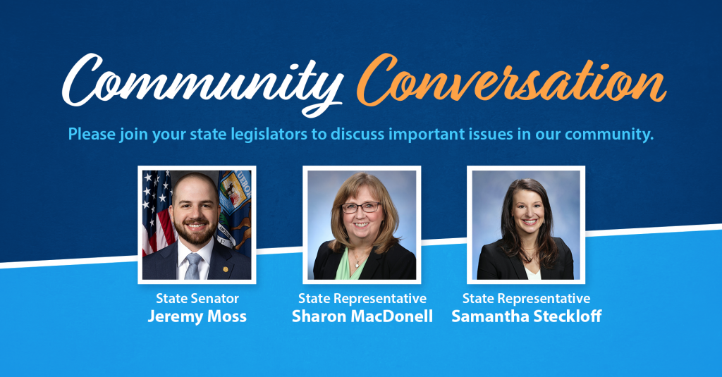 Coffee and Conversation with Rep. Samantha Steckloff , Rep. Sharon ...