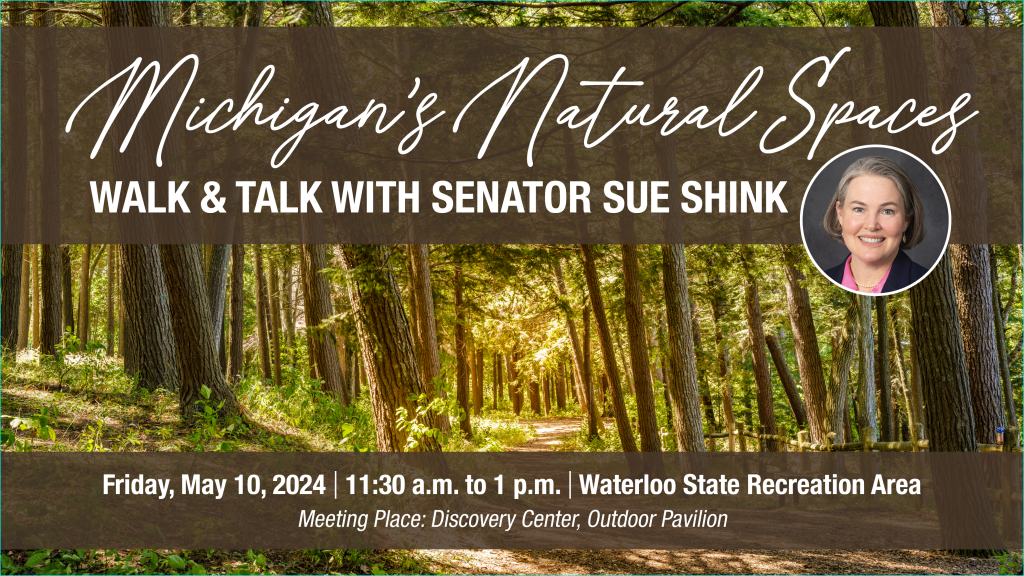 Walk & Talk with DNR - Senator Sue Shink