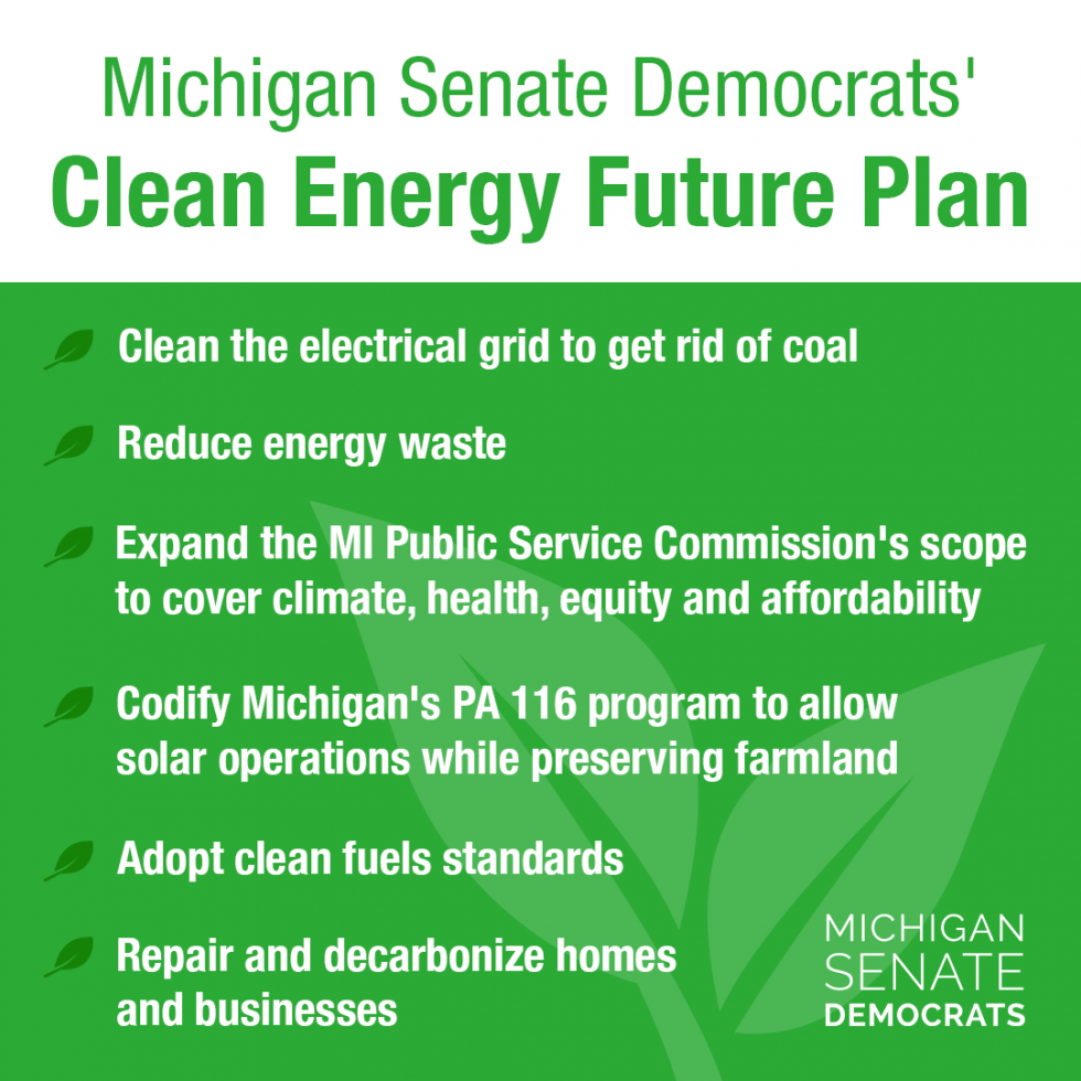 Senate’s Next Phase of Work Gets Underway on Clean Energy Future Plan ...