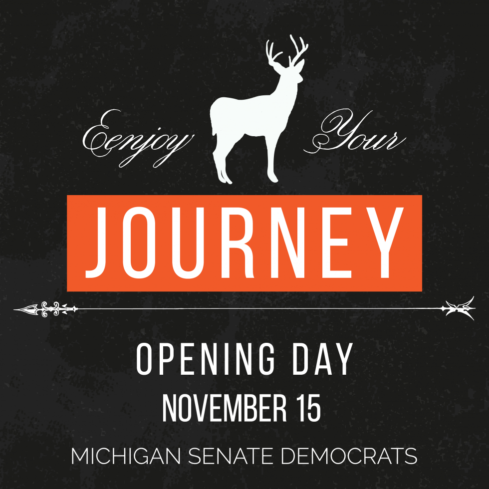 Happy Hunting! Senate Democrats Recognize Opening Day, Highlight ...